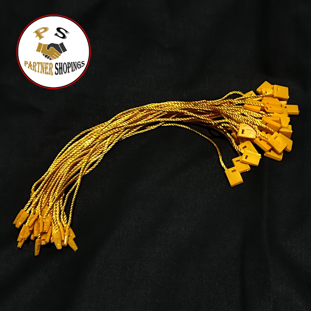 Hang Tag Rope / Nylon / Lock Pin / Hangtag / Yellow Rope (GOLD ...