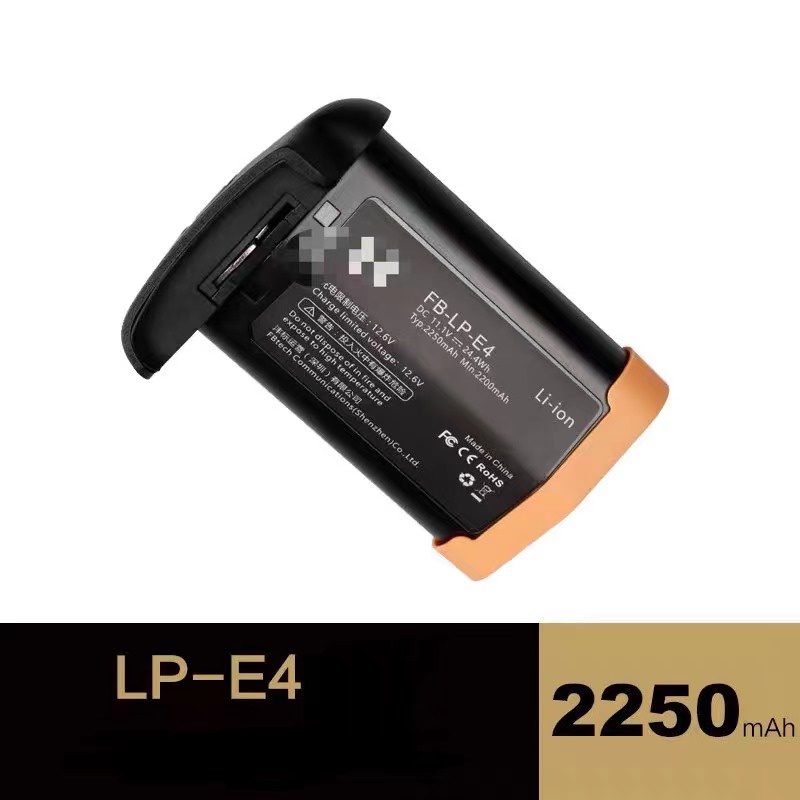 5 star E-Mall Canon LP-E4 E4 Battery For Canon EOS 1Ds Mark III IV 1DX ...