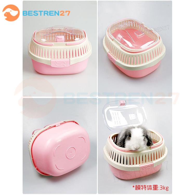 Hamster Travel Cage Bag Rabbit Golden Bear Lightweight Portable ...