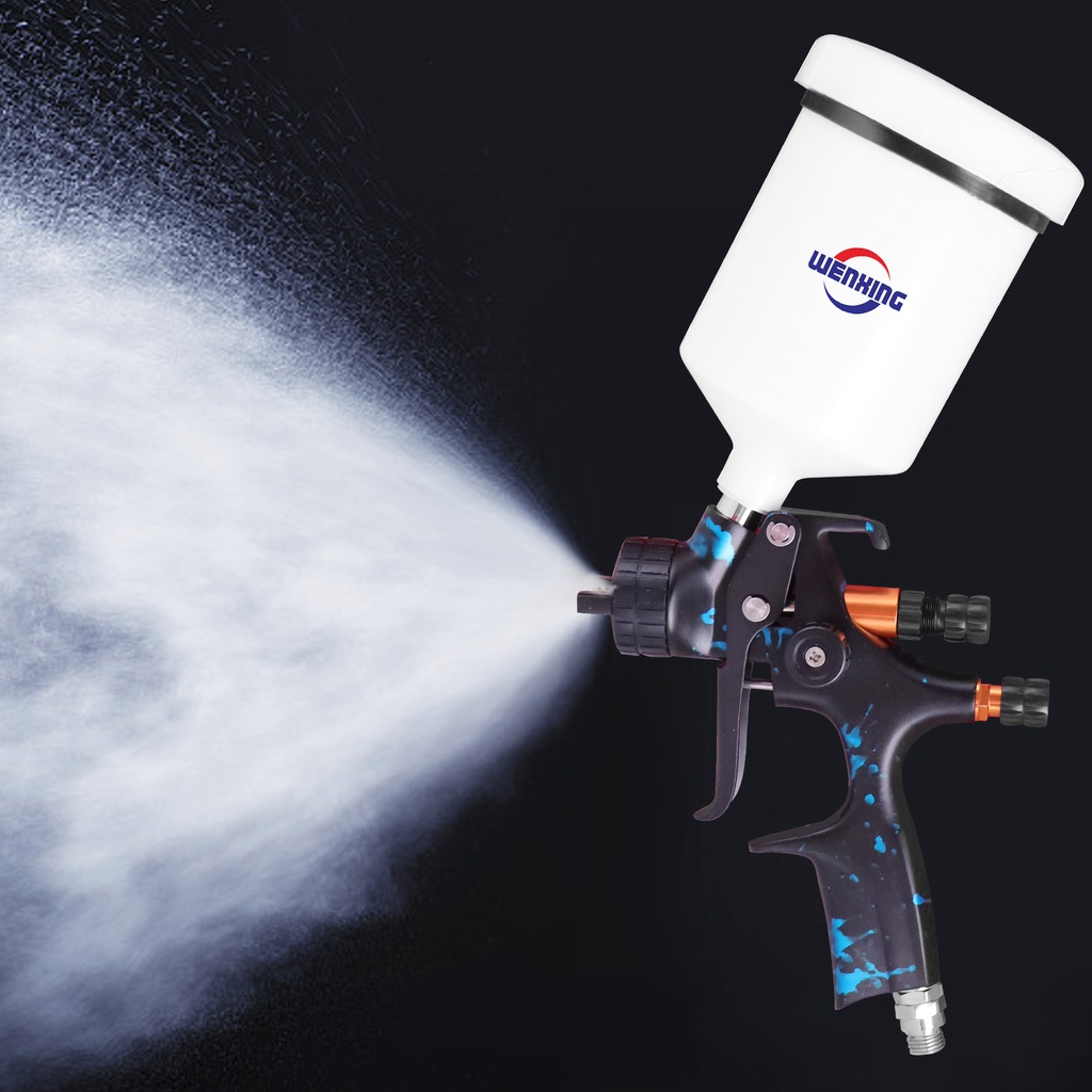 Air Spray Gun For Car Paint Repair, Internal Spray 1.3mm Nozzle With ...