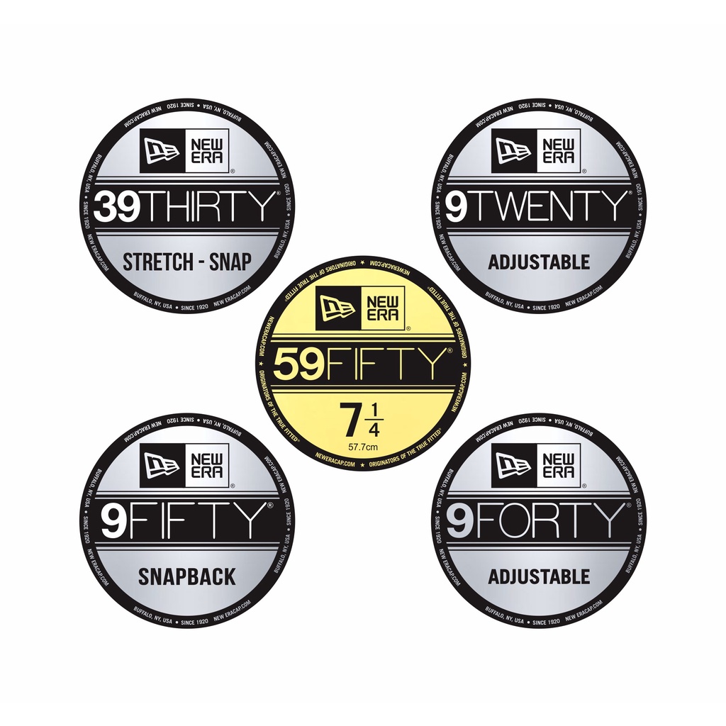 Baseball Cap Sticker 9TWENTY 9FORTY 9FIFTY 39THIRTY 59FIFTY | Shopee ...