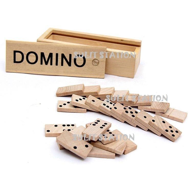 WOODEN DOMINO CONNECT GAMES | Shopee Philippines