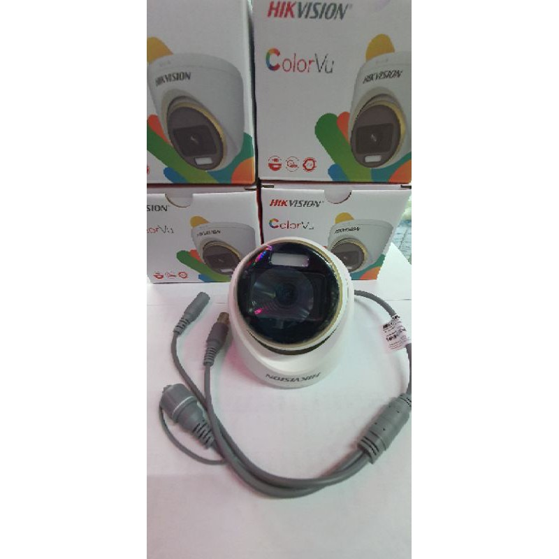 CCTV CAMERA HIKVISION COLORVU (2mp Dome) | Shopee Philippines