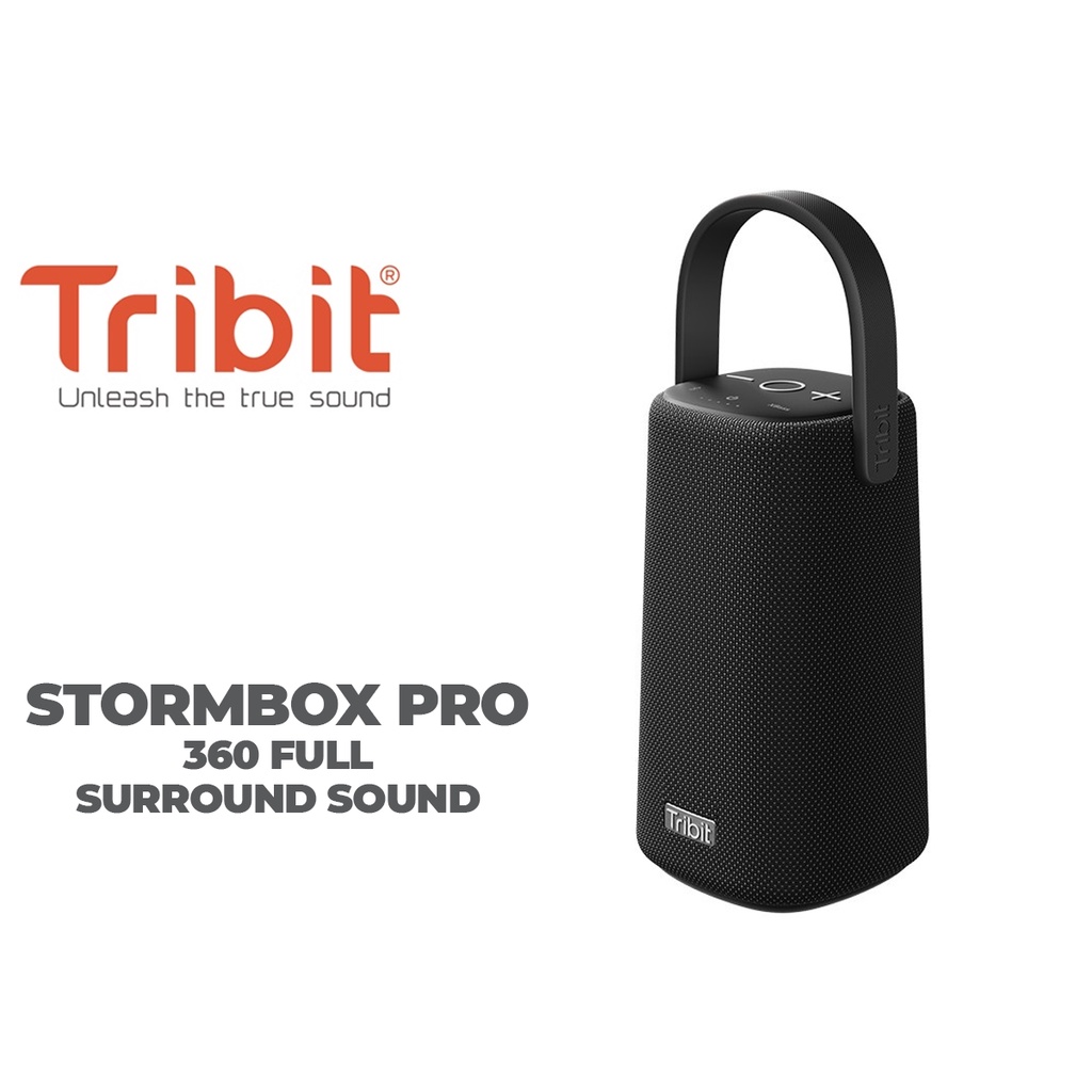Tribit StormBox Pro 360 Full Surround Sound, Enhanced Bass, Wireless ...