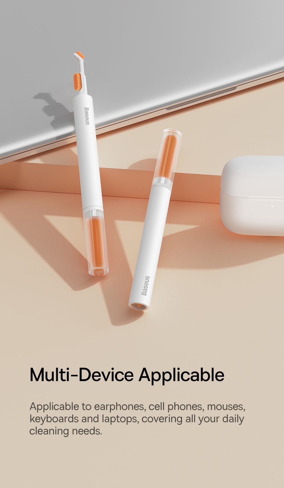 Baseus Bluetooth Earphones Cleaning Pen for Airpods Pro 3 2 1 Cleaner ...