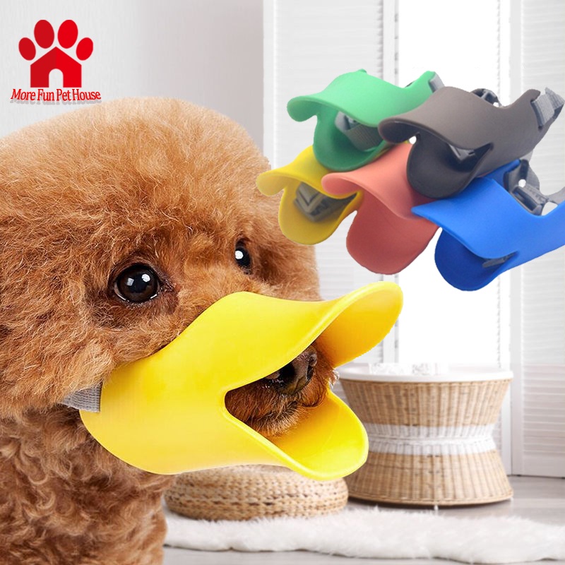 Dog Muzzle Cat Muzzle Puppy Cover Dog Duckbill Sleeve Muzzle Anti-bite ...