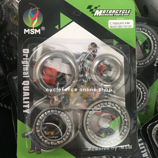 motorcycle ball race bearing c100/dream/wave100/wave110/wave125/BEAT ...