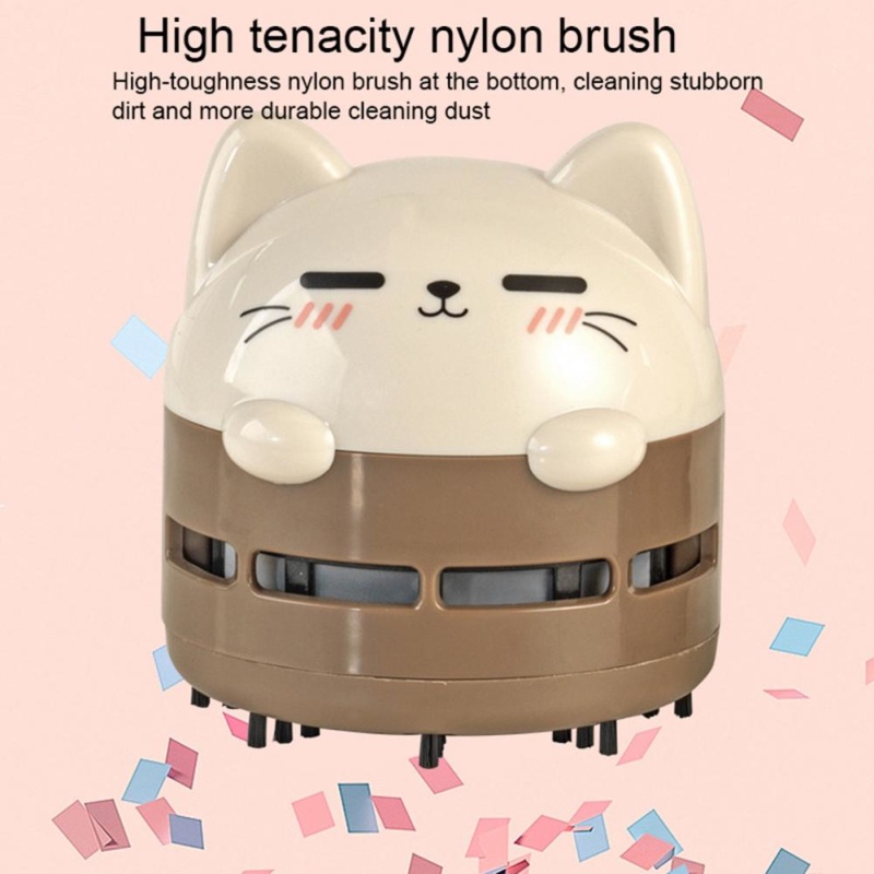 Cordless Desk Cleaner Tabletop Vacuum Cleaner USB Rechargeable Mini ...