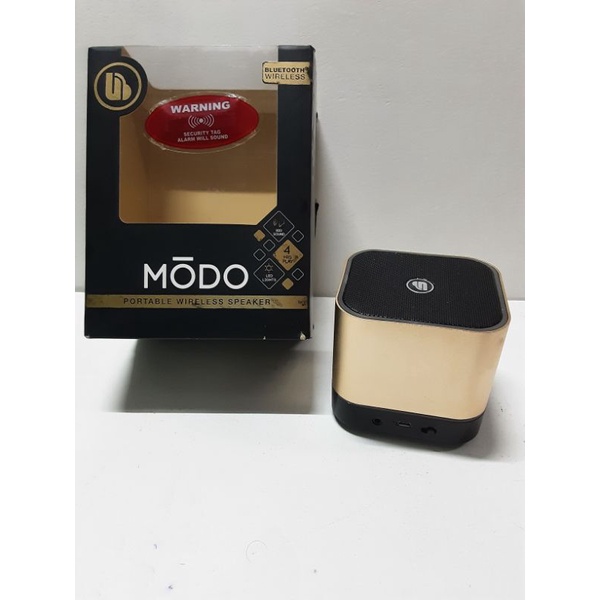 Portable Bluetooth Wireless Speaker ( MODO) | Shopee Philippines