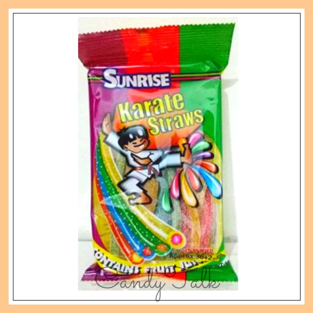 Karate Straws (Sour) 160g. CandyTalk | Shopee Philippines