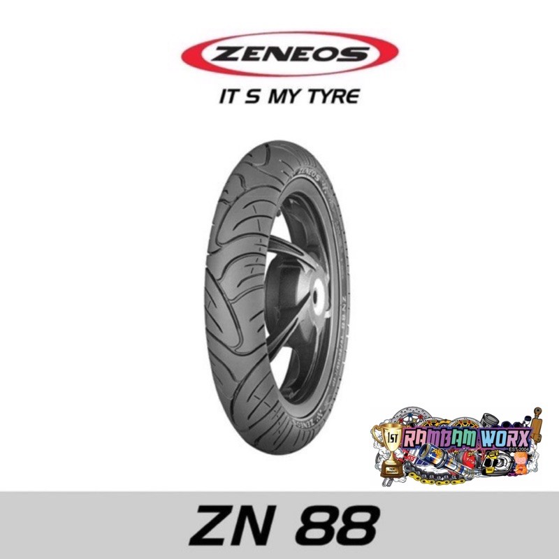Zeneos zn88 motorcycle tires 100% original | Shopee Philippines