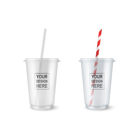 Personalized Plastic/Paper CUP Printing (500 pcs) ONE COLOR PRINT ...