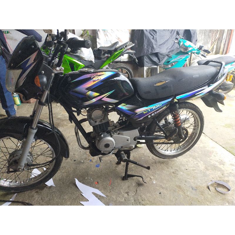 Kawasaki Bajaj CT100 Stock Decals | Shopee Philippines