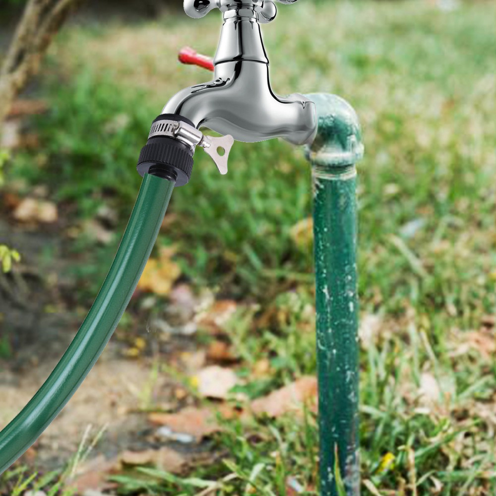 Tap Connector Adapter Garden Kitchen Water Hose Pipe Joiner Fitting