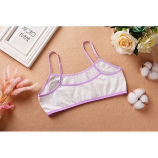 【4 PCS In 1 SET】Cute Princess Cartoon 8-15 Years Girls Training Bra ...
