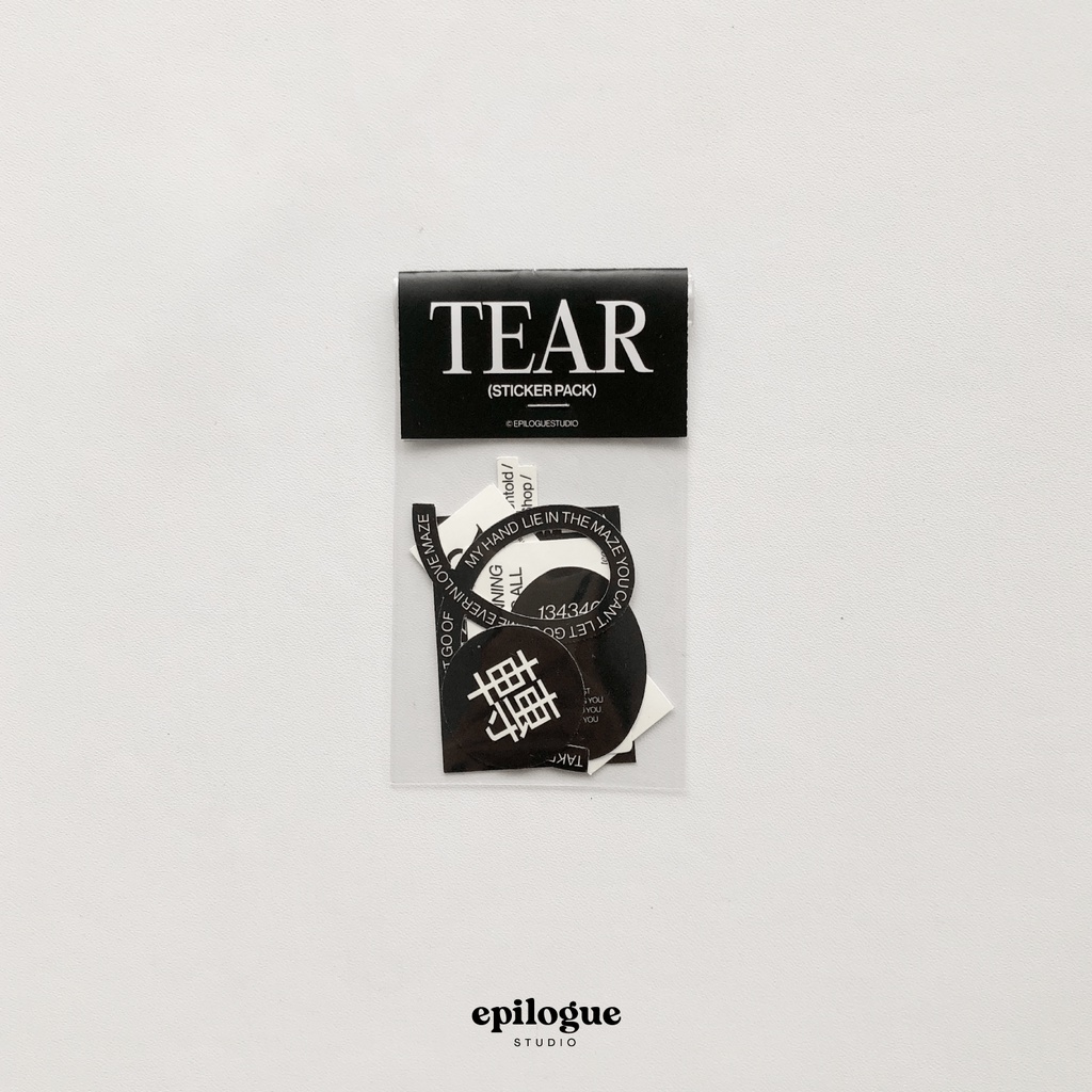 Tear Sticker Pack | Tear Series by Epilogue Studio | Shopee Philippines