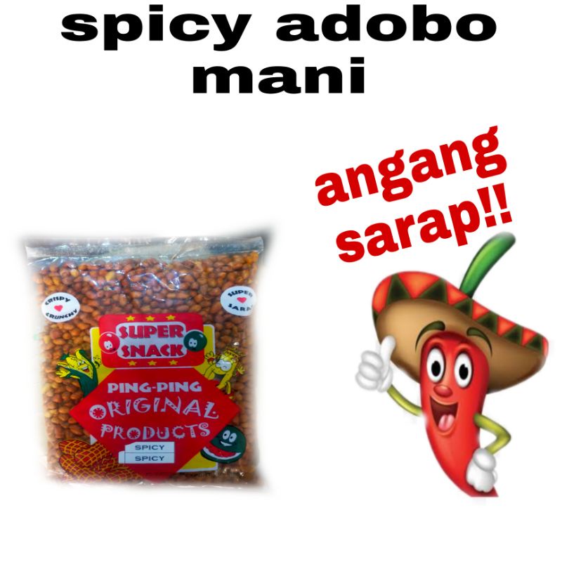 hot and spicy crispy and crunchy adobong mani ( adobo peanut or nuts ...