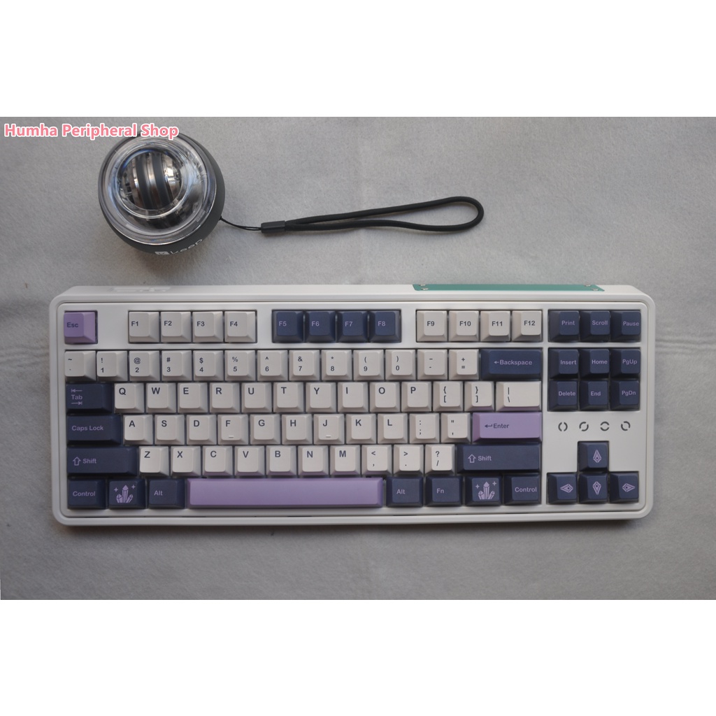 GMK Amethyst keycaps 140 keys Dye-Sublimation PBT Material Cherry ...
