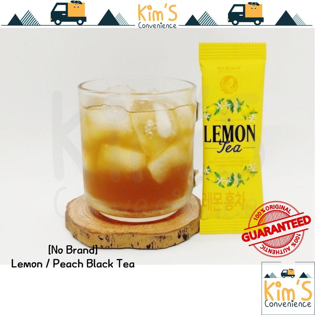 No brand Peach Lemon tea iced tea 14g | Shopee Philippines