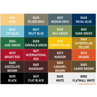 Boysen Quick Dry Enamel Paint (For Wood) 1/4 Liter | Shopee Philippines