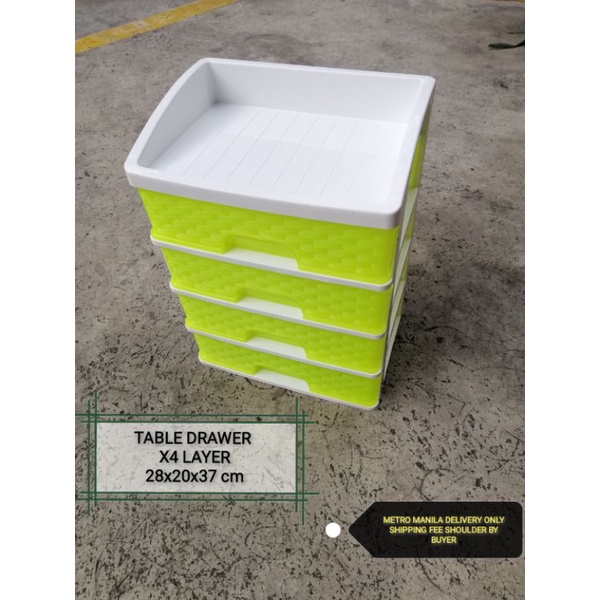 mini drawer multi purpose desktop drawer 4 layer (for other logistic, sf not yet included ...
