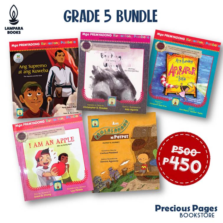 Mga Premyadong Kuwentong Pambata for Grade Five - Bundle (5 Books ...