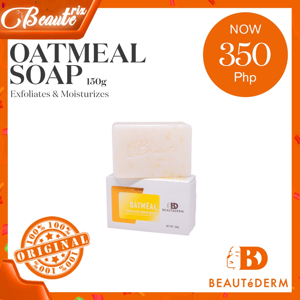 Beautederm Oatmeal Soap 150g | Shopee Philippines