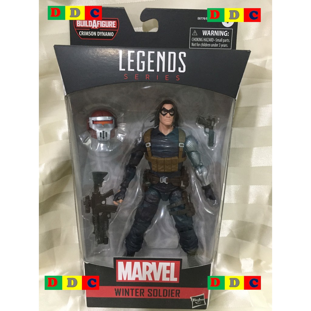 Marvel Legends Black Widow Wave Winter Soldier Action Figure Crimson ...