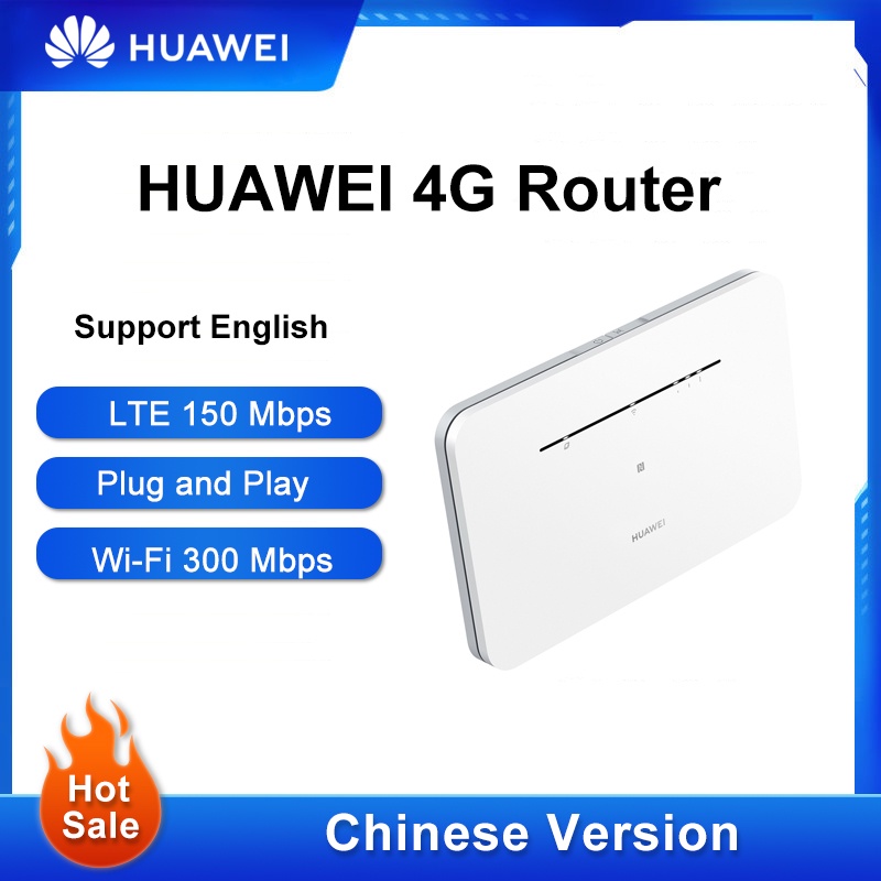 Unlock Huawei 4G Router LTE CPE B311B-853 150Mbps CAT4 with Sim Card ...