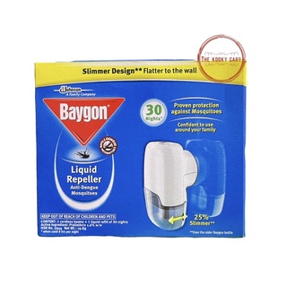 Baygon Liquid Electric Mosquito Repellant Diffuser Repeller Anti-Dengue ...