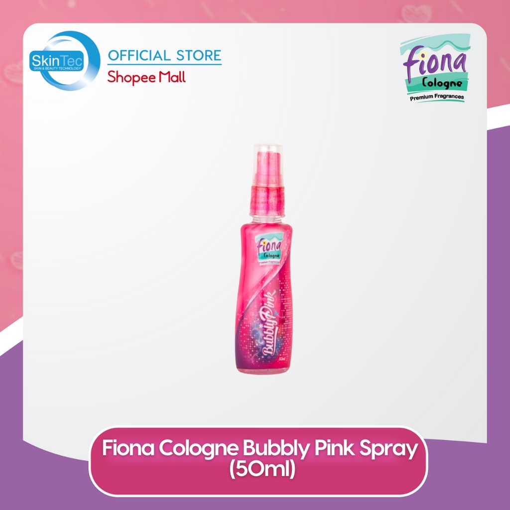 Fiona Cologne Bubbly Pink Spray (50ml) | Shopee Philippines