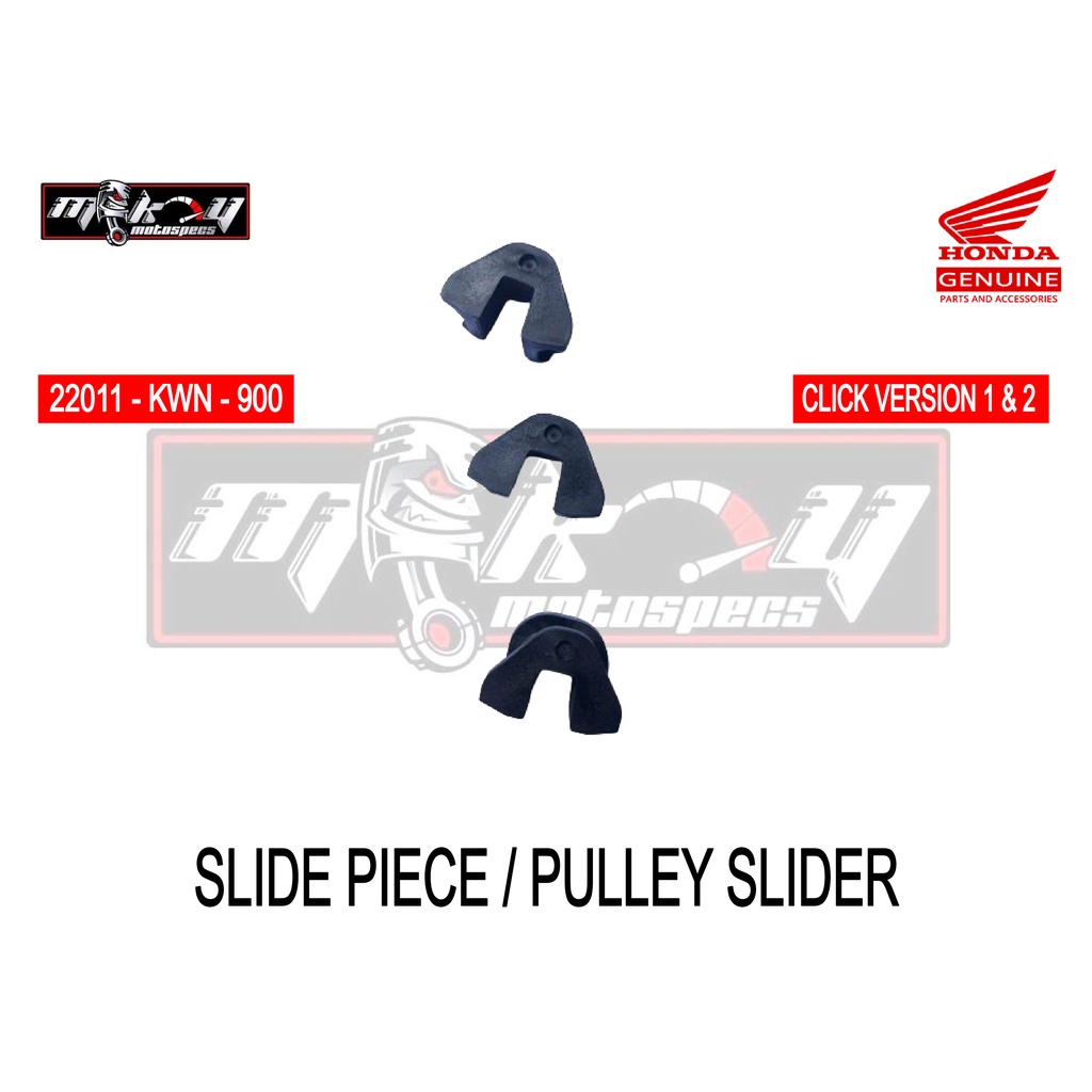 Honda Genuine Slide Piece / Pulley Slider for All Honda Click/ Beat fi ...