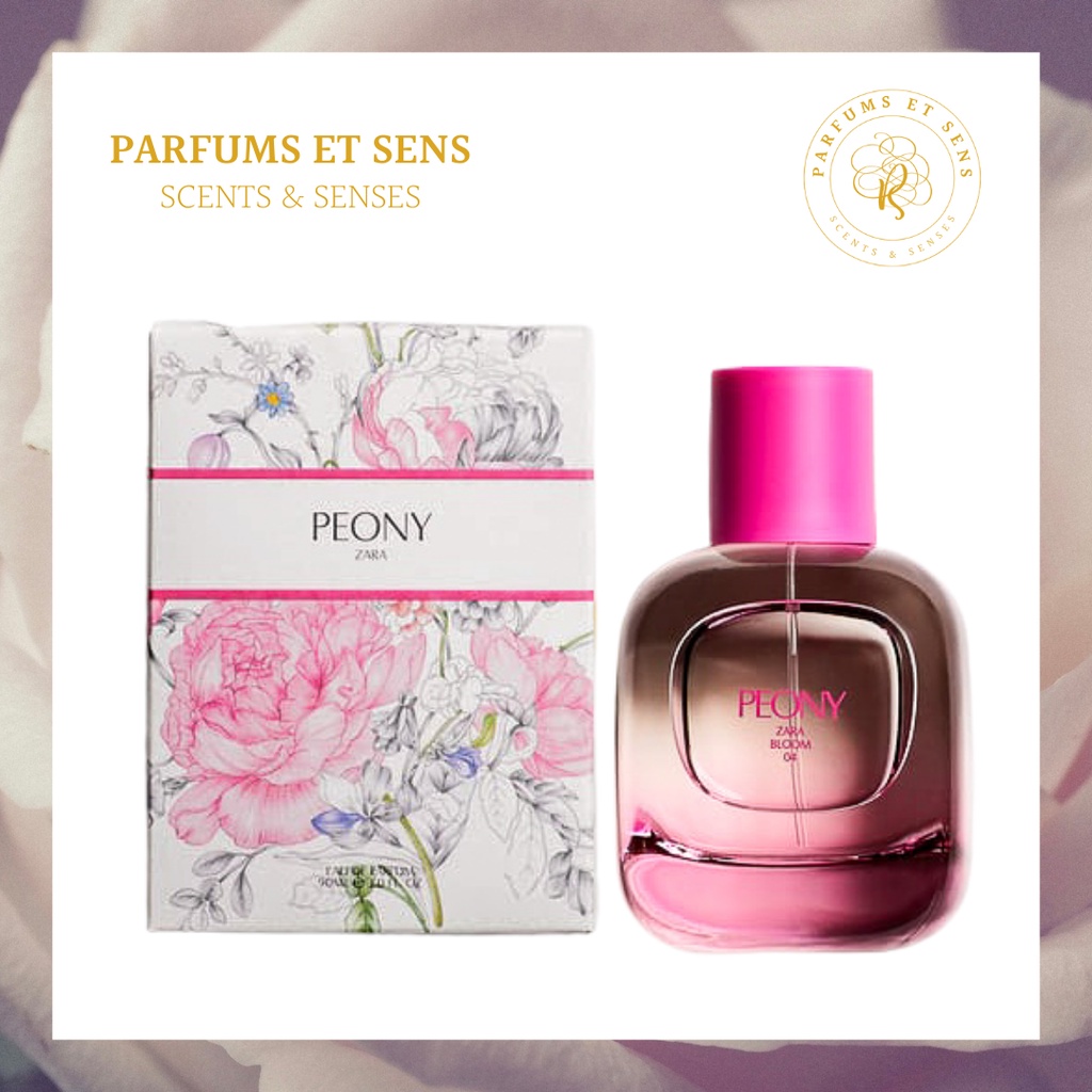 Zara Peony Eau de Parfum | 90ml | Zara Perfume | Shopee Philippines
