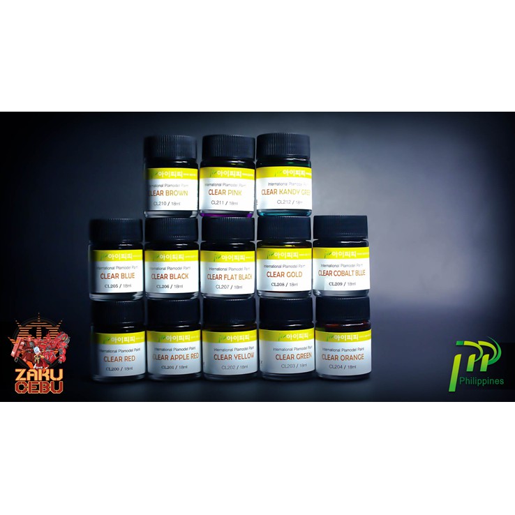 IPP International Plamodel Paint Clear Color Series - Lacquer 18 mL | Shopee Philippines