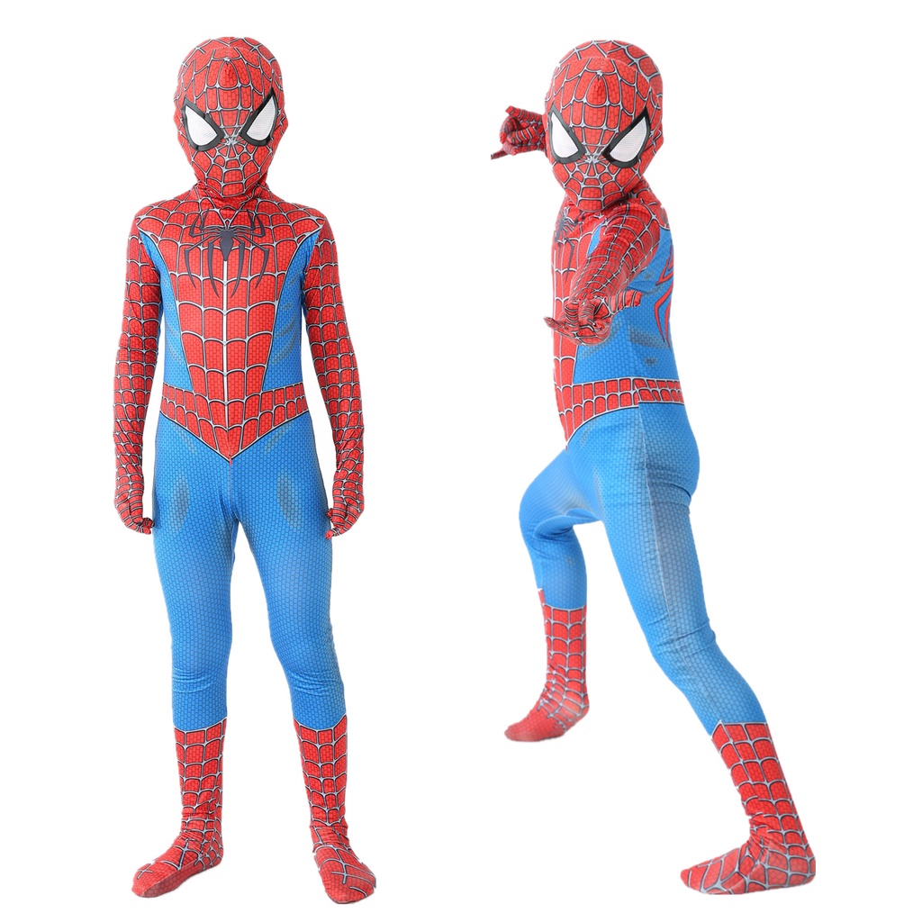2-12 Years Old Kids Bodysuit One Piece The Amazing Spider-Man Clothes ...