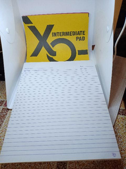 Intermediate Pad Paper 80 leaves Easywrite / Pixel / XO | Shopee ...