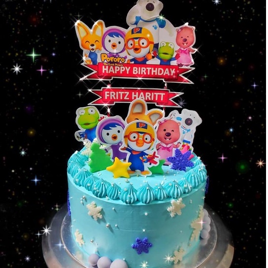 Pororo Cake topper - smudgeproof/waterproof | Shopee Philippines