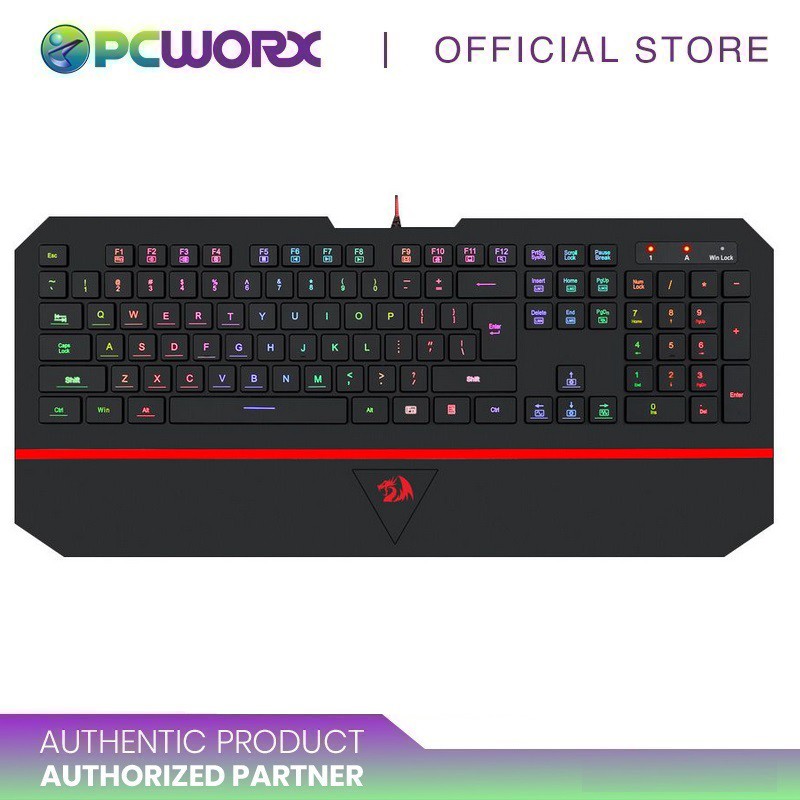 Redragon Karura 2 K502 RGB Gaming Keyboard RGB LED Backlit Illuminated ...