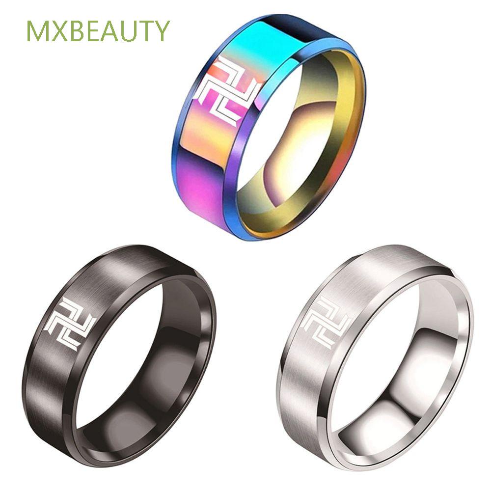 MXBEAUTY 5 Color Tokyo Revengers Ring for Adult Kids Steel Ring Manjiro ...