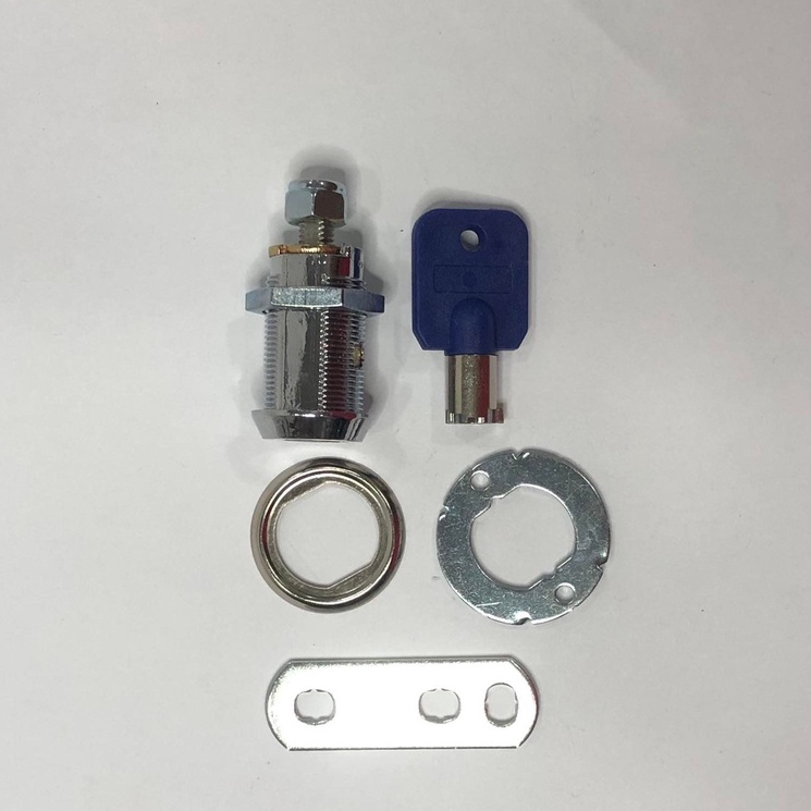 Cam Lock (generic) easy to fit lock for box easy to use Cons: has the ...