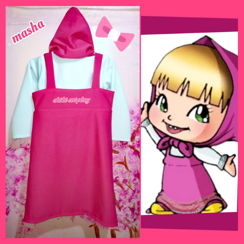 MASHA AND BEAR COSTUME COSPLAY | Shopee Philippines