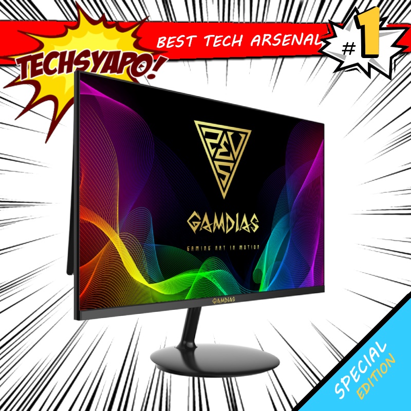 GAMDIAS ATLAS VH238F II 75Hz GAMING MONITOR | Shopee Philippines