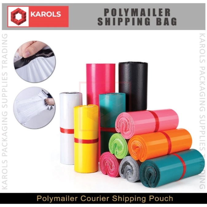 (100pcs) Polymailer Pouch/ Courier Shipping Pouch /Self Adhesive Mailer ...