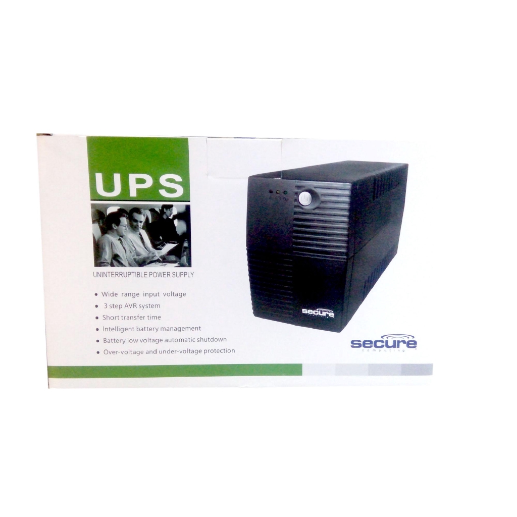 Secure 650VA UPS with built in AVR | Shopee Philippines
