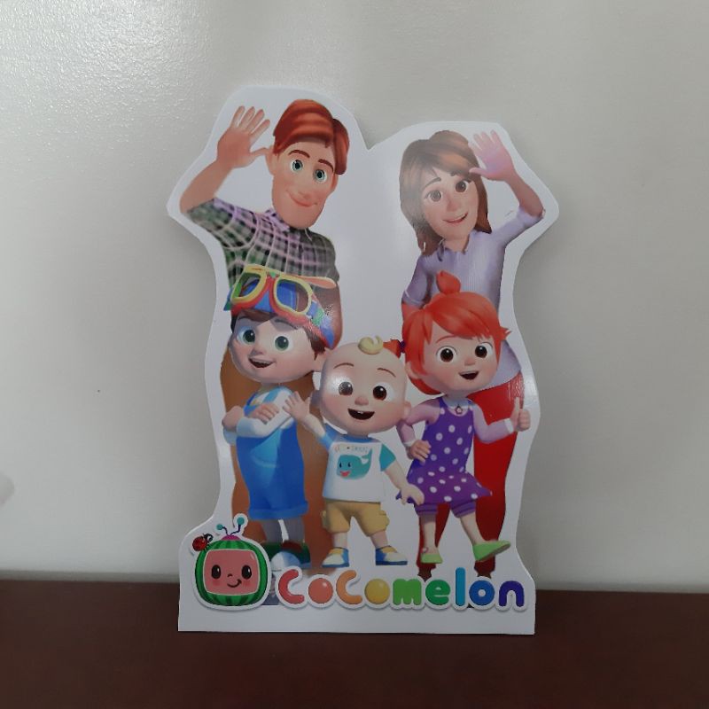 12" Cocomelon family party standee | Shopee Philippines