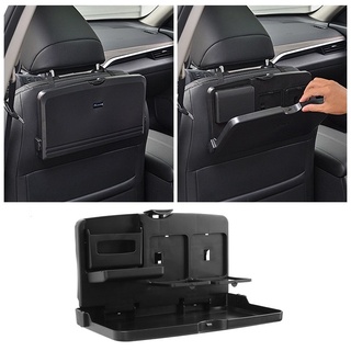 Universal Multifuntional Car Rear Seat Storage Folding Table Drink ...