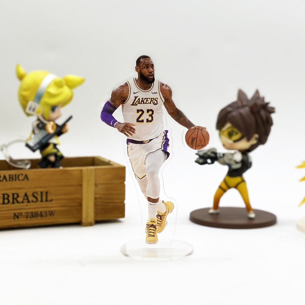 LeBron James HF famous basketball star acrylic stand figure toy model ...