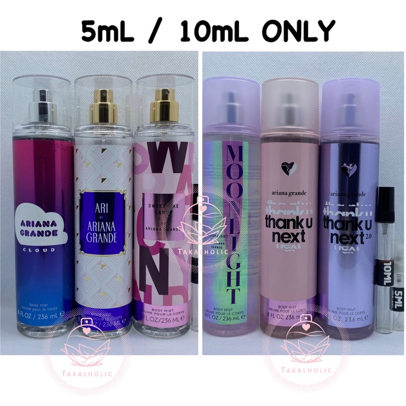 ARIANA GRANDE ARI / CLOUD / MOONLIGHT / SWEET LIKE CANDY / THANK U ...