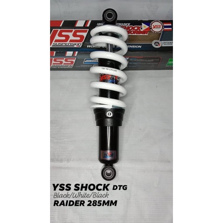 YSS SHOCK DTG RAIDER 285MM (WHITE) | Shopee Philippines