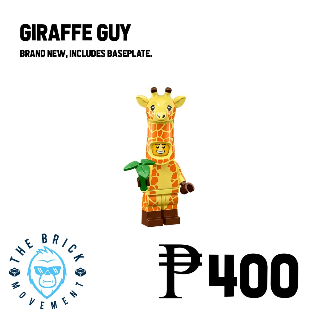 LEGO® Collectible Minifigure Series THE LEGO® MOVIE 2: Giraffe Guy ...